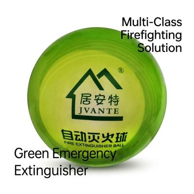 China Quick green automatic fire-extinguishing ball-type automotive emergency fire safety equipment for sale