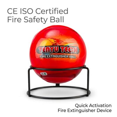 China 120 DB Warning Audio Signal Fire Extinguisher Ball 1.3KG Unit Weight ≈3 Cubic Meter Fire Extinguishing Space for sale