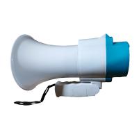 China 40W Foldable Megaphone 1600M Range DC5V Rechargeable USB TF Card Alarm Siren Portable Plastic Megaphone for Outdoor for sale