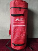 China Industrial Car Fire Blanket for Underground Parking Lots & Gas Stations 6x8m Large 1000℃ High Temperature Resistant Cover for sale