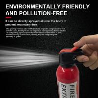 China MSWJ58 580ml Portable Water-Based Fire Extinguisher, Lightweight Aluminum Alloy Mini Fire Extinguisher, 0.5A 13B E 5F Fire Rating for Home Car Kitchen Office Emergency Fire Safety for sale