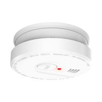 China JAT-1201 Photoelectric Smoke Detector, EN14604:2005/AC:2008 Certified Fire Alarm, 85dB High Sound Sensitivity Smoke Alarm Detector, Ceiling Mount Fire Safety Sensor for Home Office Hotel for sale