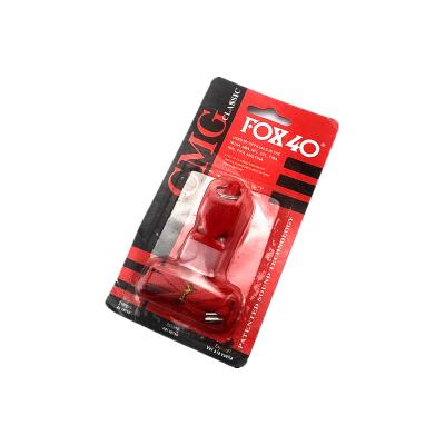 China FOX40 Professional Referee Whistle, Premium ABS Durable Pealess Sports Whistle, High Volume Crisp Sound Safety Whistle for Football Basketball Soccer Training Rescue Outdoor Sports for sale