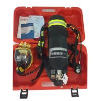 China RHZK6.8/B Positive Pressure Fire Air Breathing Apparatus 6.8L Carbon Fiber SCBA Fire Rescue Respirator for sale