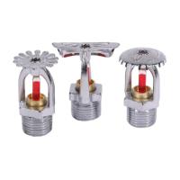 China Brass Stainless Steel Fire Sprinkler K80, Pendant Upright Sidewall Type NPT Thread Red Glass Bulb Fast Standard Response Fire Sprinkler Head for sale