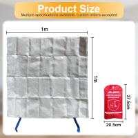 China OEM Custom Fiberglass Fire Extinguisher Blanket EN 1869 Certified Wholesale Private Label for Global B2B Importers for sale