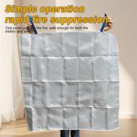 China OEM Custom Fiberglass Fire Extinguisher Blanket EN 1869 Certified Wholesale Private Label for Global B2B Importers for sale