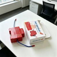 China Snap-on Thermal Aerosol Automatic Fire Suppression Sticker 20g Agent 0.2m³ Coverage 170℃ Auto Start EN 15276 Certified Rail & Adhesive Mount 10-Year Lifespan for Meter Box Distribution Cabinet EV Char for sale