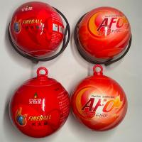 China 1.3kg ABC Dry Powder Fire Extinguisher Ball 150mm Diameter Auto Activation 120dB Alarm 2.5m³ Coverage ≤3s Response Time CE EN3-7 Certified for Car Garage Kitchen Warehouse Vessel Fire Safety for sale
