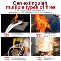 China MSWJ580-A Simplified Water-Based Fire Extinguisher 580ml Aluminum Alloy Cylinder 0.5A 13B E 5F Rating A/B/E/F Class Fire ≥2m Spray Distance 5℃~55℃ XF86-2009 Standard Mini Portable Fire Suppressor for for sale