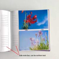 China Aper Core 6 Inch Leather Cover Pocket Photo Album Viscose Customized for sale