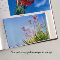 China Aper Core 6 Inch Leather Cover Pocket Photo Album Viscose Customized for sale