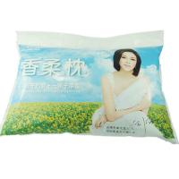 China Customized Plastic Handle Bags Rainproof LDPE Plastic Pillow Bag for sale