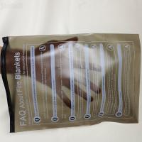 China Printed PVC Bag With Zipper Waterproof Regeneration Material for sale