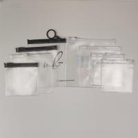 China Printed Zipper PVC Bag Biodegradable Tearproof Customized Size for sale