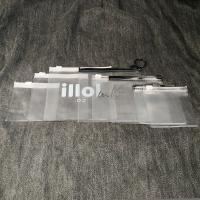 China Reusable Plastic Zipper Bag Regenerative PVC Printed Voltage Bag for sale