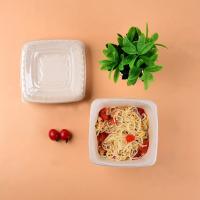 China Reusable Custom Molded Pulp Packaging Printing Food Packing Box for sale