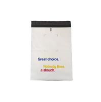 China LDPE White Recycled Plastic Shipping Bags Waterproof Custom Size for sale