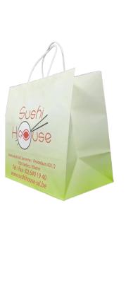 China Pure paper packaging bag without plastic components for sale