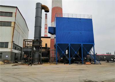 China PLC Cement Dust Collection Systems Baghouse Pulse Bag Filter 1.2/Min for sale