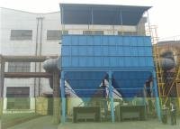 China Cement Silo Pulse Jet Bag Filter 1200Pa Industrial Metal Dust Collection System for sale