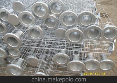China 110 Diameter Bag Filter Cage 2mm Bag Supporting Cages 15.24cm for sale