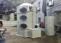 China Acid Spraying Tower 800*2000 SS Wet Scrubbers For Acid Gas Control for sale