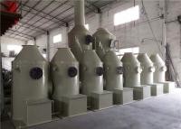 China Corrosive Gas Packed Bed Scrubber Tower Boiler 800*2000 PP Sheet for sale