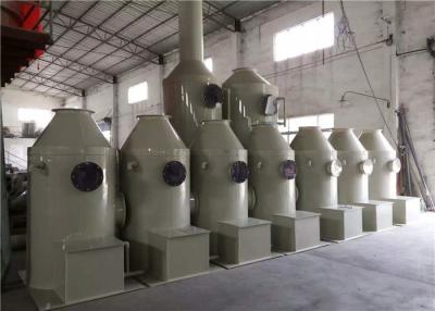 China Corrosive Gas Packed Bed Scrubber Tower Boiler 800*2000 PP Sheet for sale