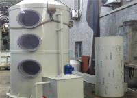 China Printing Industry SS Spray Tower Scrubber 800*2000 Wet Scrubbers for sale