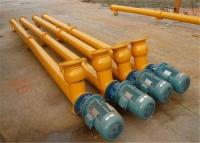 China Outdoor Grain Screw Conveyor 1500W Grain Conveying Equipment CE for sale