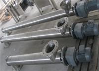 China Custom 273mm Auger Dewatering Sludge Screw Conveyor 5.5KW 50t/H for sale