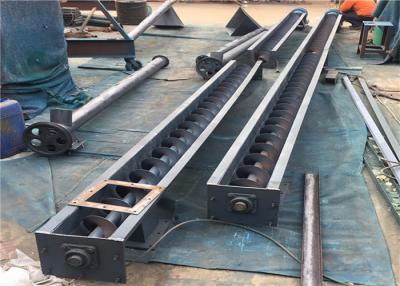 China 108mm Coal Screw Conveyor 60 Angle Flexible High Rotating Speed for sale
