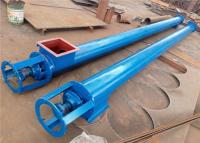 China Multi Color 500mm SS Screw Conveyor 11KW 30 Degrees Screw Feeder For Powder for sale