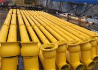 China 5.5KW 273mm Industrial Tubular Screw Conveyor 40tH With Wheels for sale