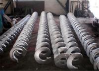 China 1500 Watts Shaftless Screw Conveyor 108mm Concrete Screw Conveyor for sale