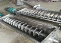 China Sand Dust Auger Feeder 108mm Shaftless Screw Conveyor for sale