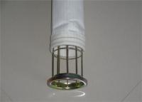 China Ptfe Fiberglass Dust Collector Bags 2.7mm Thickness for sale