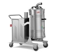 China 70L Battery Powered Industrial Vacuum Cleaner For Textile Packaging Industry for sale