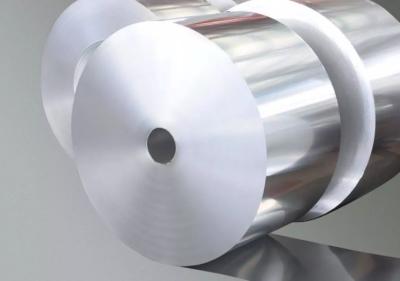 China Silver 8021 8001 Aluminium Foil Coil 0.08mm Thickness for Chocolate Wrapping Food Packaging for sale