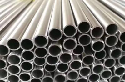 China 1050 Silver Extruded Aluminum Tubing Round for sale