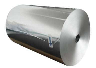 China 1100 Silver Hot Stamping Holographic Aluminum Foil 60cm Width for Packaging for sale