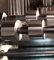 China 8011 Aluminum Foil Roll 10mm Width Industrial Grade Silver Foil for Packaging for sale