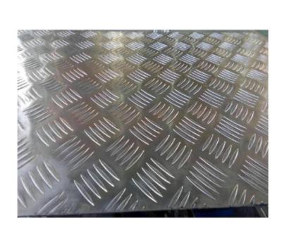 China 3003 300mm Embossed Aluminum Plate For Light Rail And Vehicles for sale