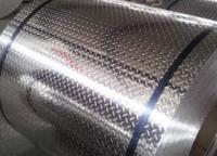 China 3003 300mm Embossed Aluminum Plate For Light Rail And Vehicles for sale