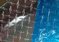 China 3003 20mm embossed aluminum diamond plate for light rail and Ship for sale