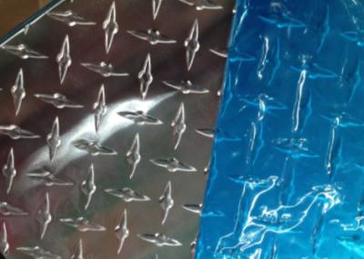 China 3003 20mm embossed aluminum diamond plate for light rail and Ship for sale
