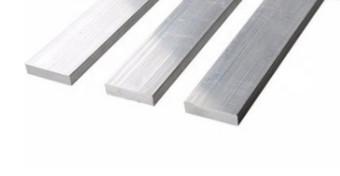 China 6061 T6 Aluminum Flat Bar 10mm Thick Extruded Silver Finish for Industrial Use for sale