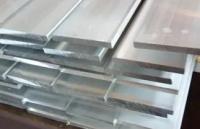China 6061 T6 Aluminum Flat Bar 20mm x 200mm Silver Finish for Auto Parts for sale
