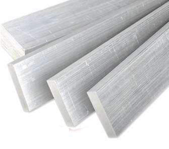 China 6061 T6 Extruded Aluminum Flat Bar 95HB Mill Finish for Metal Working for sale